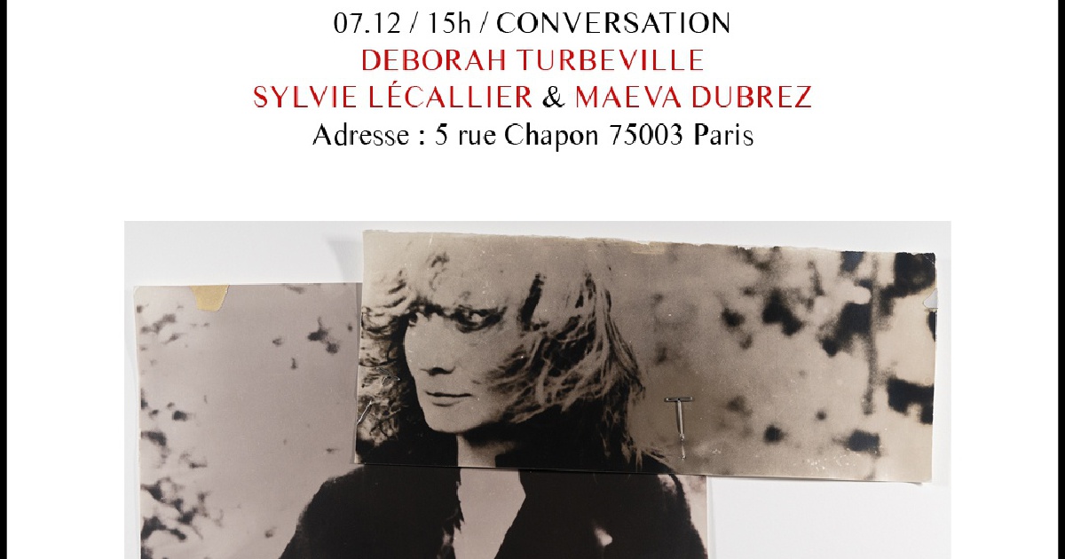 Deborah Turbeville / DISCUSSION / 7 DÉCEMBRE - 15H | Galerie Christophe ...